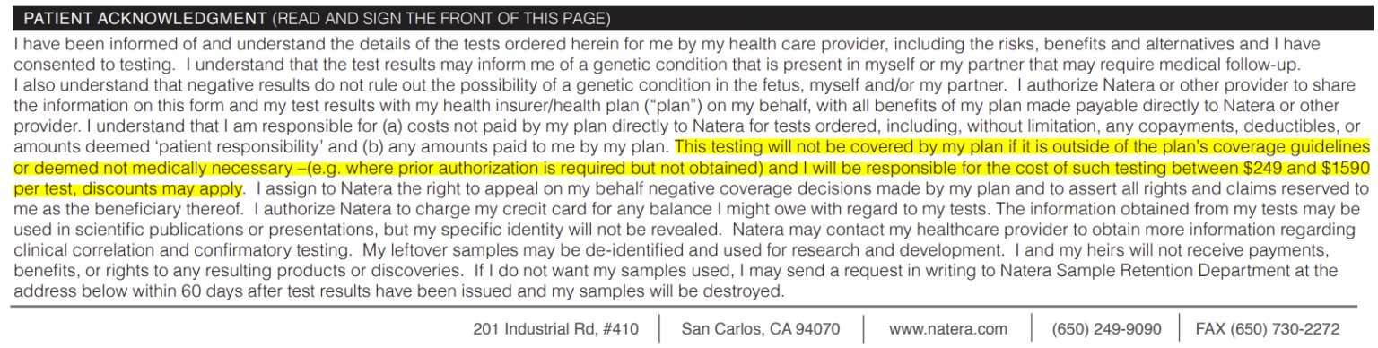 Natera: Pioneers In Deceptive Medical Billing – Hindenburg Research