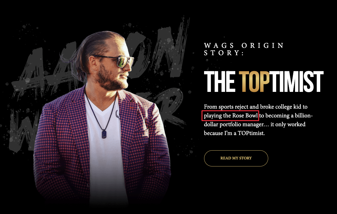 Aaron Wagner And Wags Capital: From Pro Football To Utah’s Latest ...